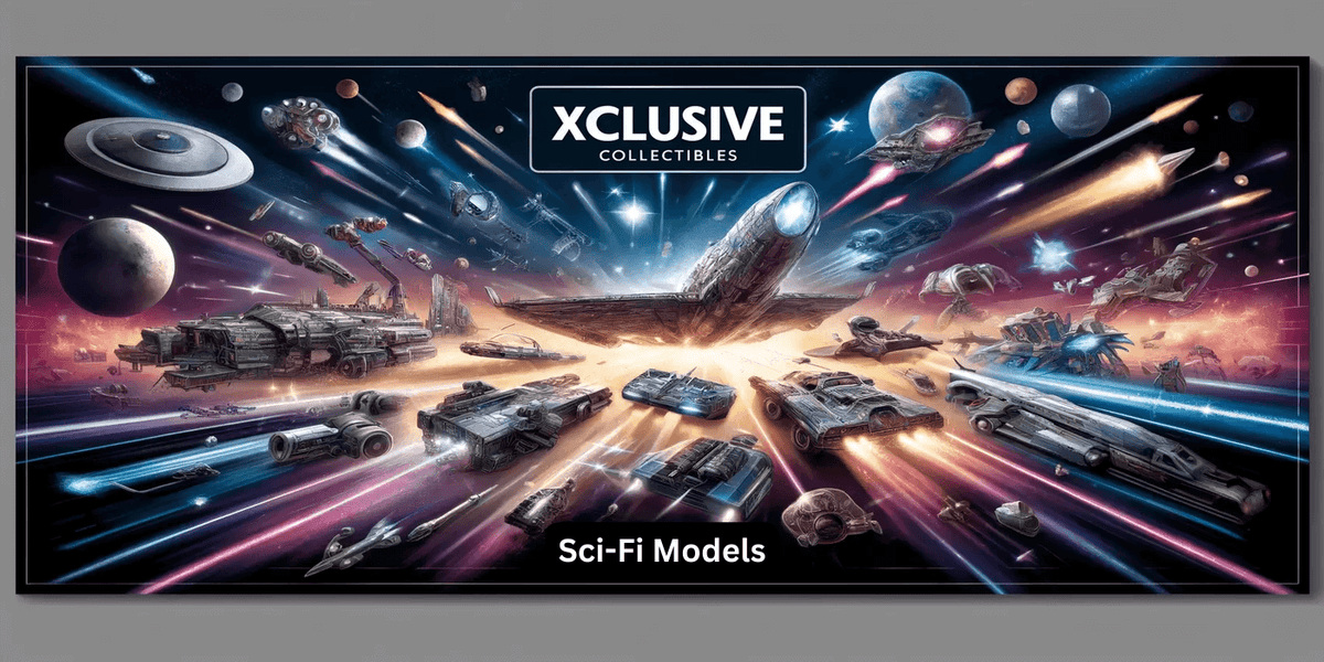 Sci-Fi Scale Models Collection | Futuristic Model Kit Collection