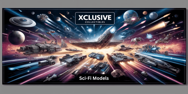 Sci-Fi Scale Models Collection | Futuristic Model Kit Collection