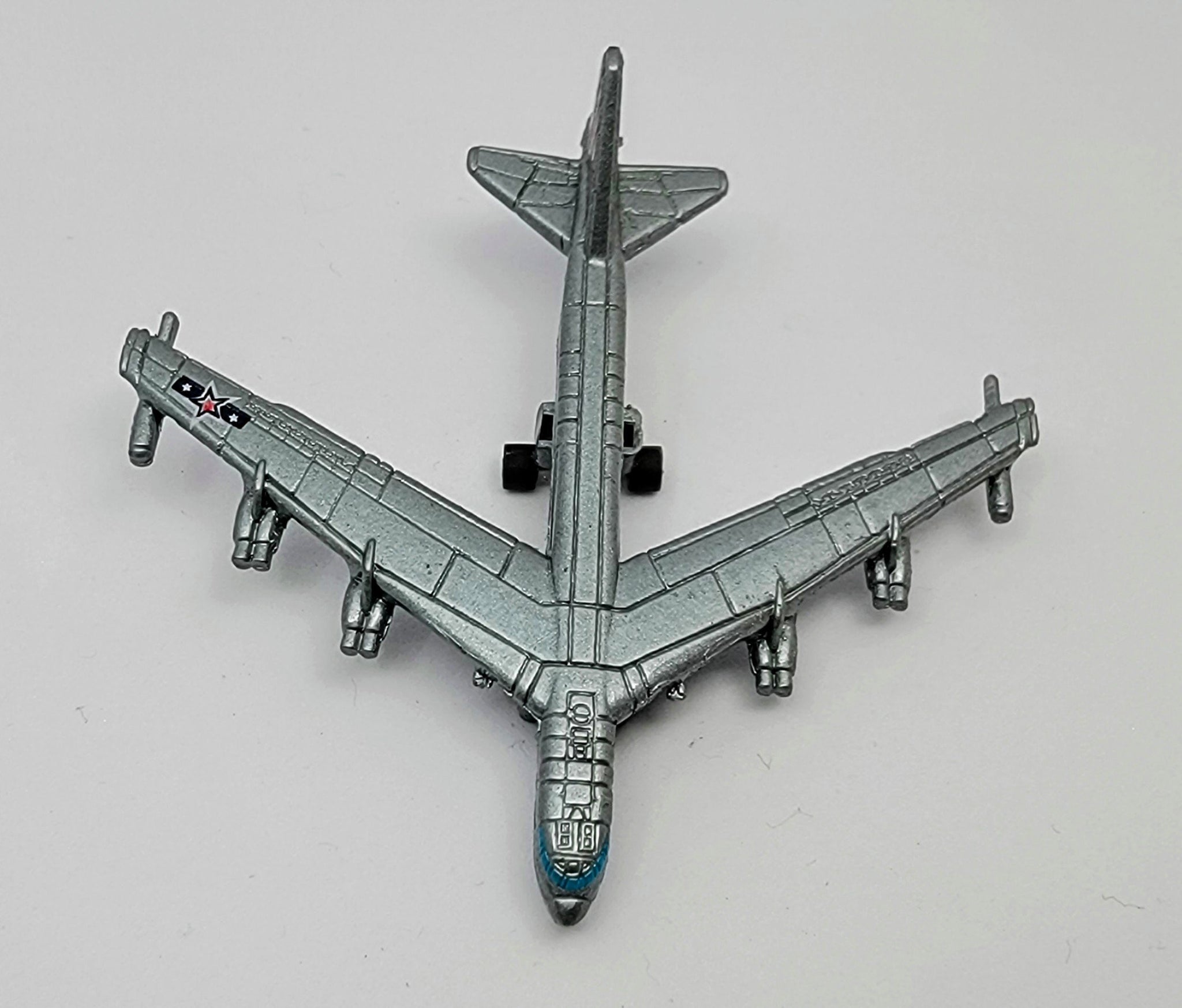 Micro Machines Military B-52 Stratofortress Silver Strategic Bomber ...